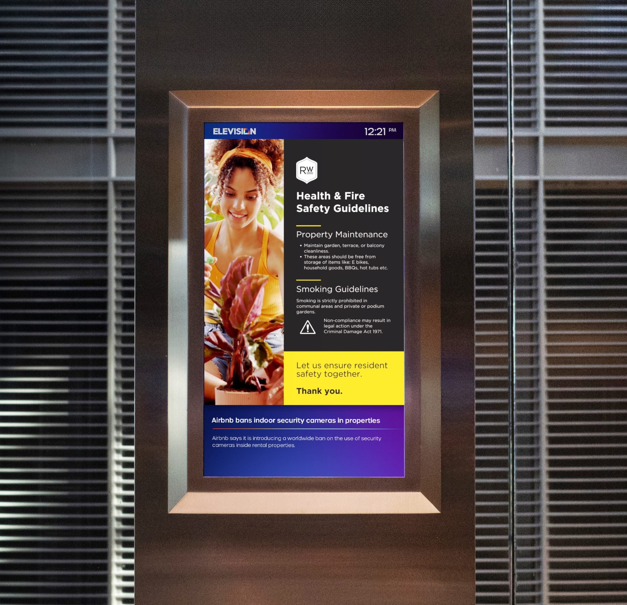 Elevator Ads | Inside Elevator Advertising | Display Advertising